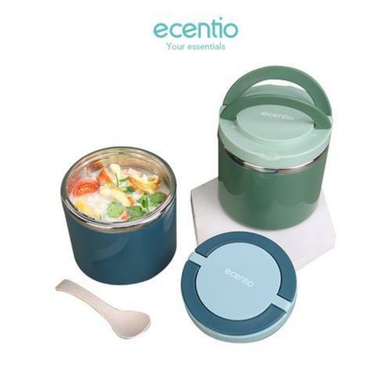 Jual Ecentio Portable Stainless Steel 630 ml | Shopee Indonesia