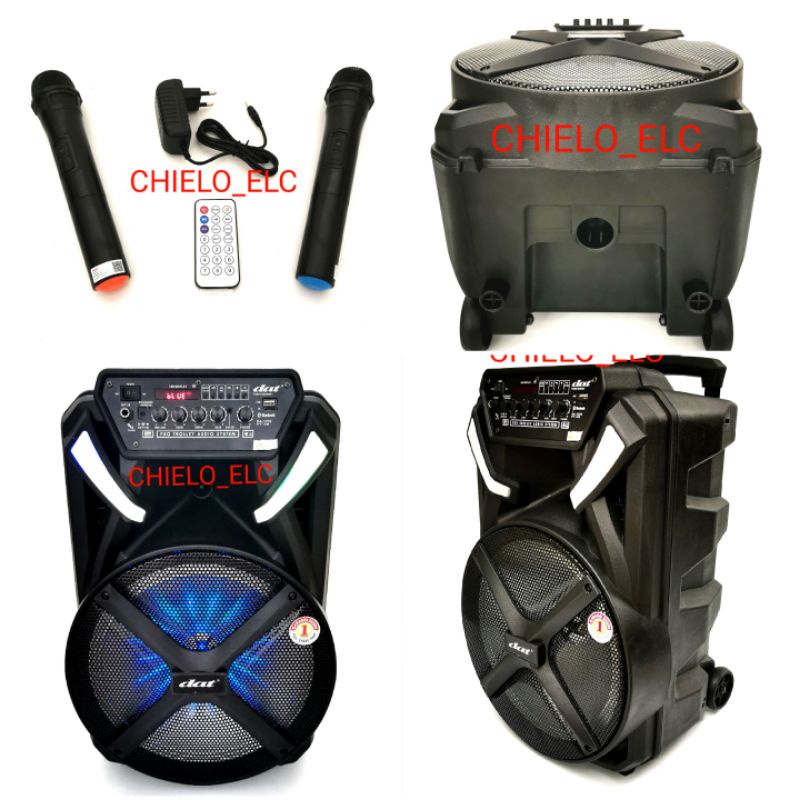 Jual HARGA PROMO SPEAKER TROLLEY DAT 12INCH FREE 2 MIC 1210FT X2 / DAT ...