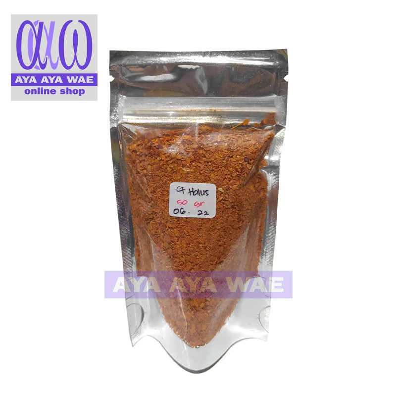 Jual Cabe / Chili Flake Halus Pedas 50 gr | Shopee Indonesia