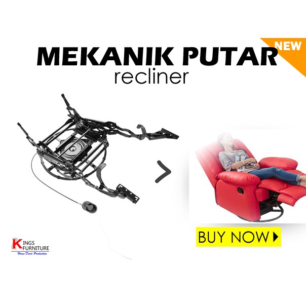 Jual Mekanik/Mesin Reklening Sofa - Putar/Round Recliner | Shopee Indonesia