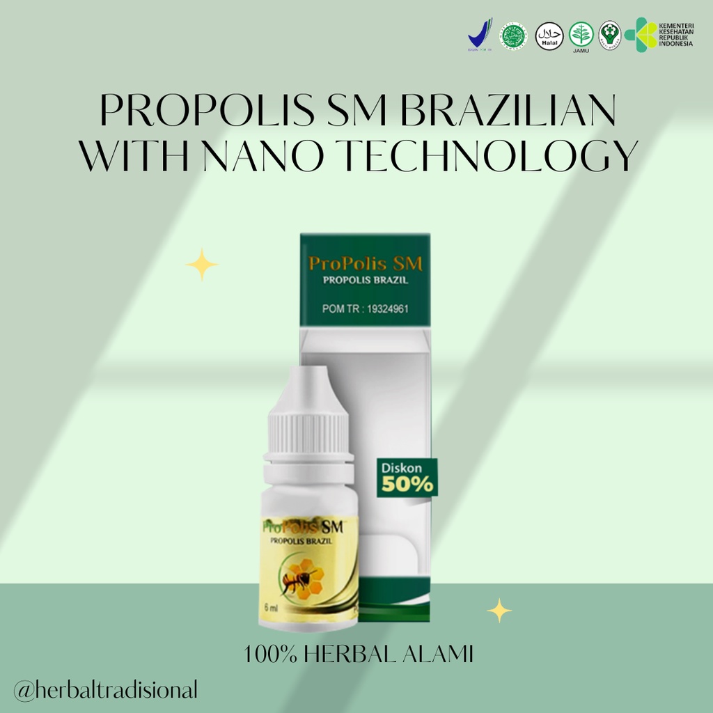 Jual Herbal Tradisional - PROPOLIS SM BRAZIL ISI 6 ML | Shopee Indonesia