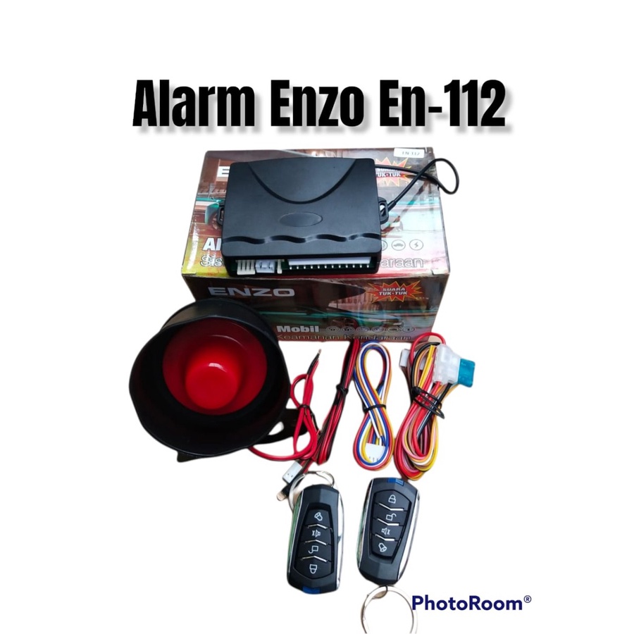 Jual Alarm Mobil ENZO EN 112 / Alarm Mobil Universal Bunyi Tuk-Tuk ...