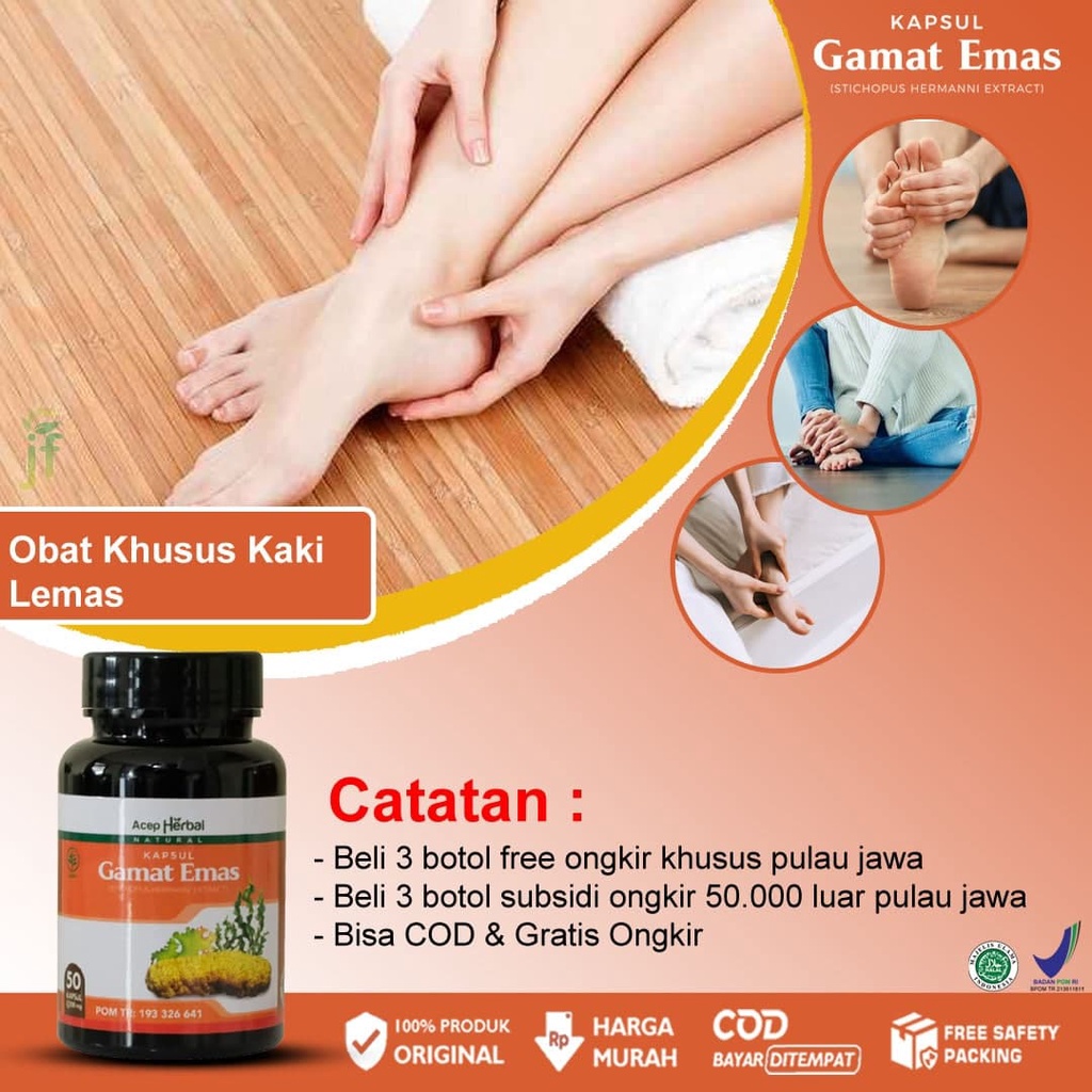 Jual Obat Kaki Lemas Sulit Berjalan, Mati Rasa, Otot Lemah, Asam Urat ...