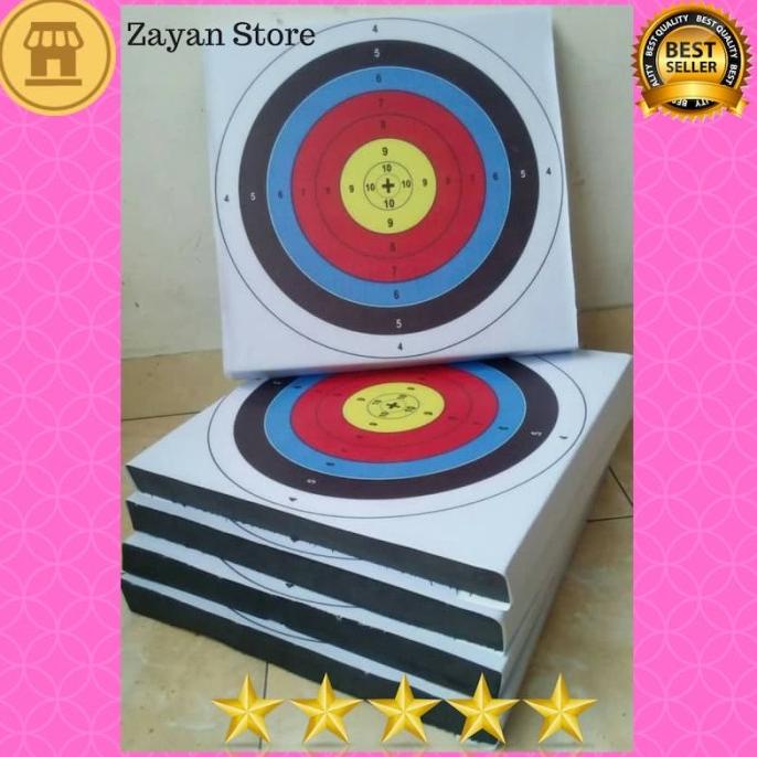 Jual Alat Memanah Bantalan Target Panahan Ukuran 40X40X3Cm Terlaris ...