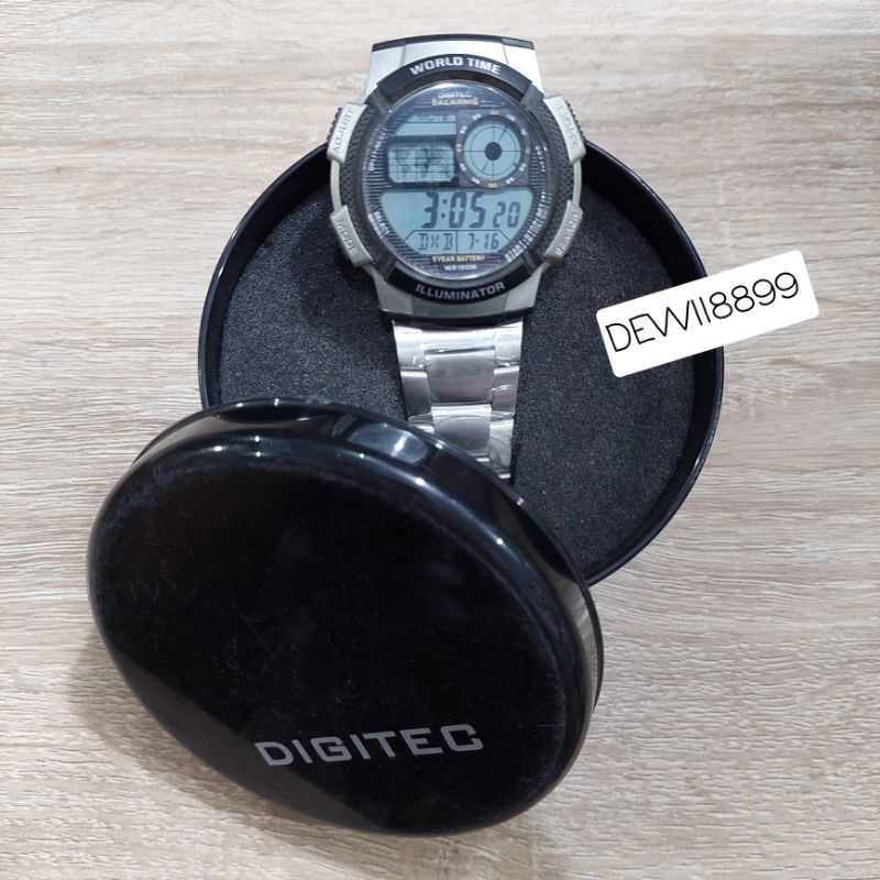 Jual JAM TANGAN BESI DIGITEC DIGITAL | Shopee Indonesia