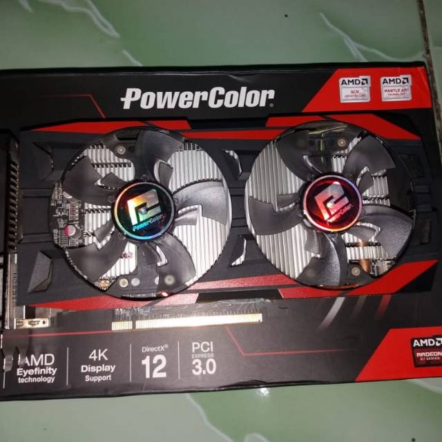 Jual Power color R7 370 2gb 256bit | Shopee Indonesia