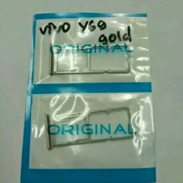 Jual Sim tray sim lock slot sim tempat kartu sim Vivo Y69 original ...