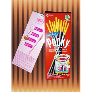 Jual GLICO POCKY MINI 22gr Snack cemilan pocky HALAL / pocky strawberry / pocky Cokalet /pocky ...