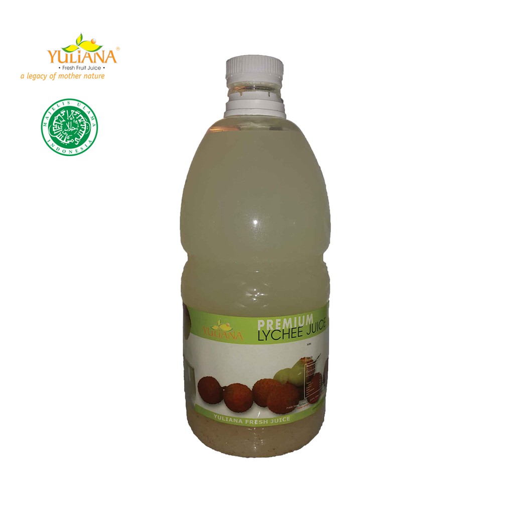 Jual Jus Buah Segar - Yuliana Premium Lychee Juice 2 Ltr | Shopee Indonesia
