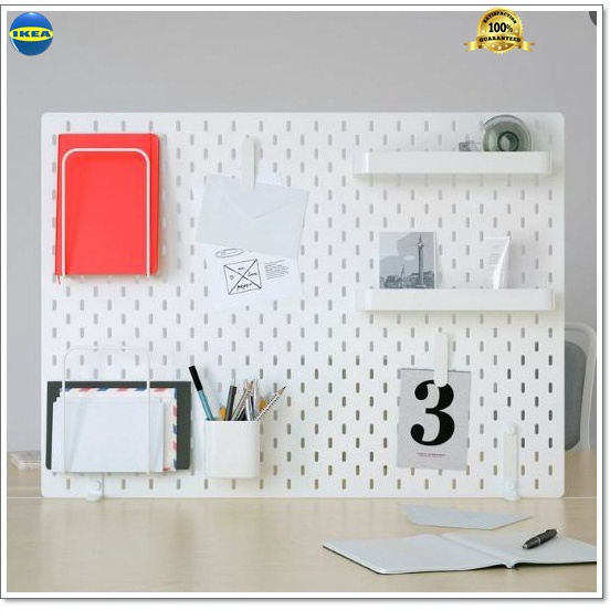 Jual Braket Aksesoris papan pegboard SKÅDI ori gantungan besi pengait ...