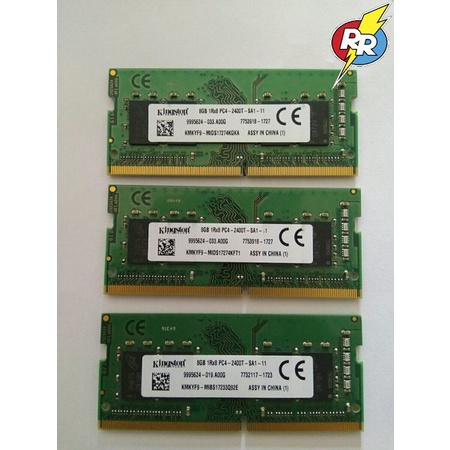 Jual Ram Memori Laptop 8 GB DDR4 Merk Kingston PC4 2400T Like new ...
