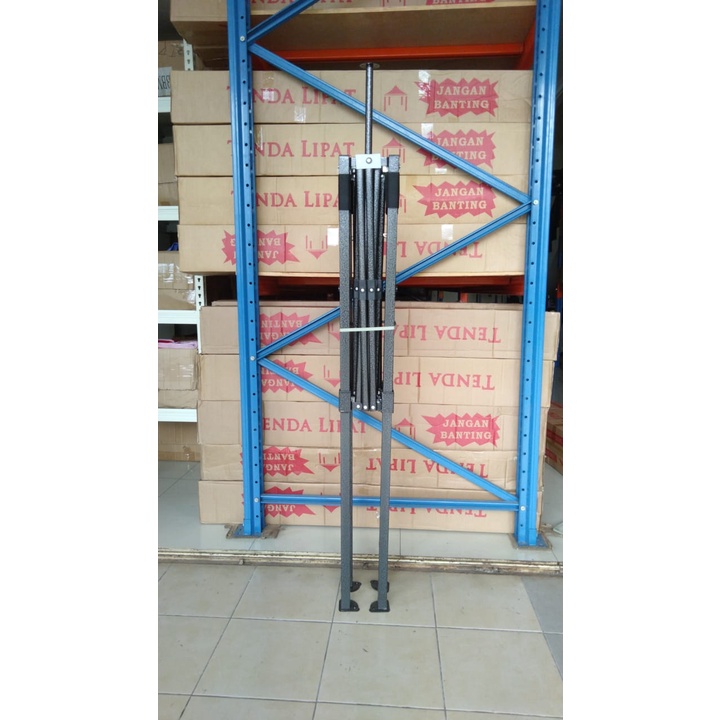 Jual Kerangka Tenda Lipat 1.5x1.5 (Tidak Termasuk Atap Tenda) | Shopee ...