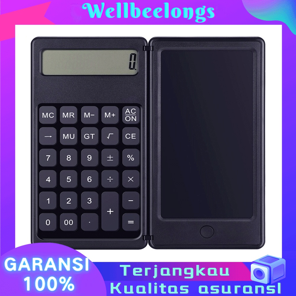 Jual FLASH SALE! TERBARU Calculator with 6-inch writing pad portable ...
