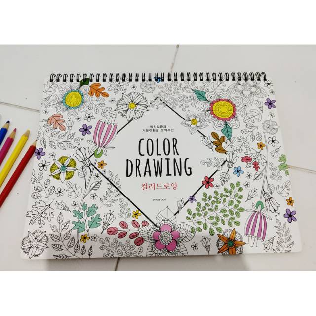 Jual Color Drawing - Buku Mewarnai PINKFOOT | Shopee Indonesia