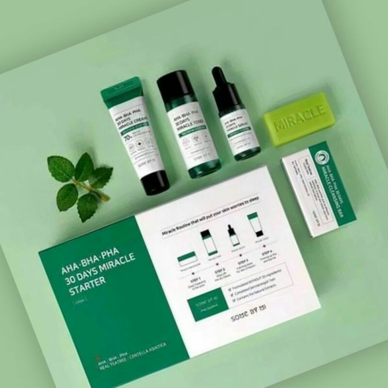 Jual SOMEBYMI AHA BHA 30 days miracle STARTER KIT | Shopee Indonesia