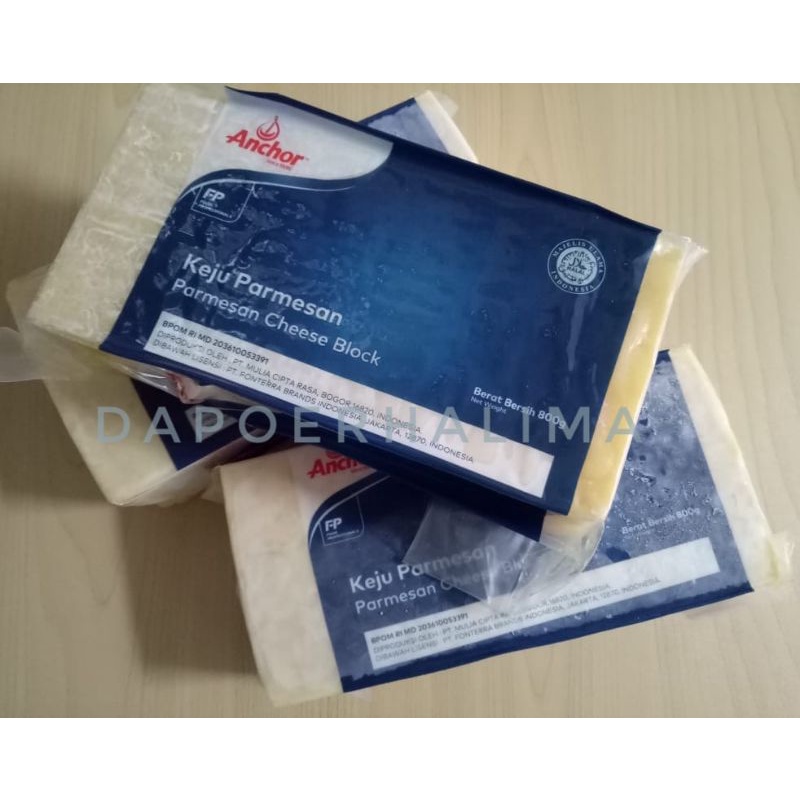 Jual Anchor Parmesan Cheese Block 800gr | Shopee Indonesia
