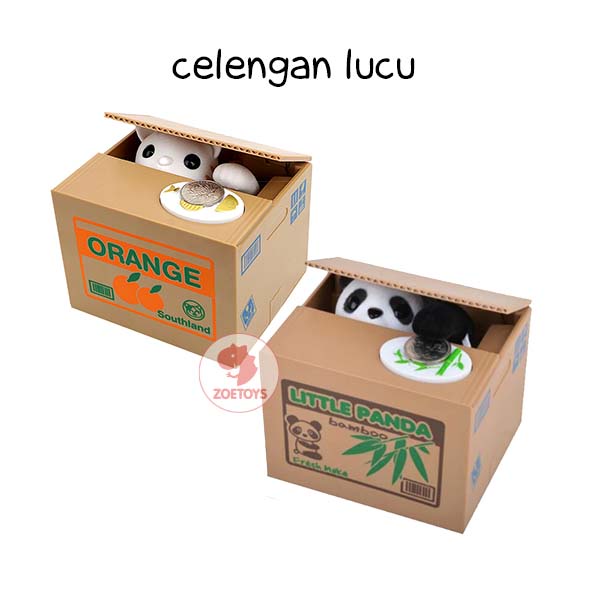 Jual Zoetoys Celengan Lucu | Steal Money Cat Piggy Bank Kucing Cat ...