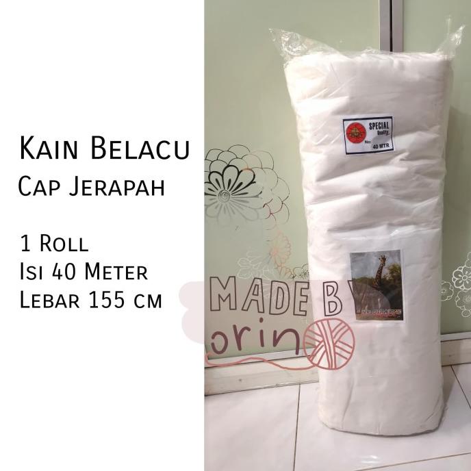 Jual kain Blacu Belacu 1 Roll Cap Jerapah | Shopee Indonesia