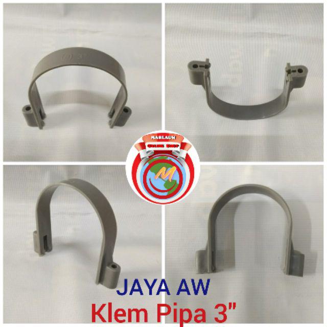 Jual Klem/Klam Pipa PVC 1/2" . 3/4" . 1" . 3" . 4" | Shopee Indonesia