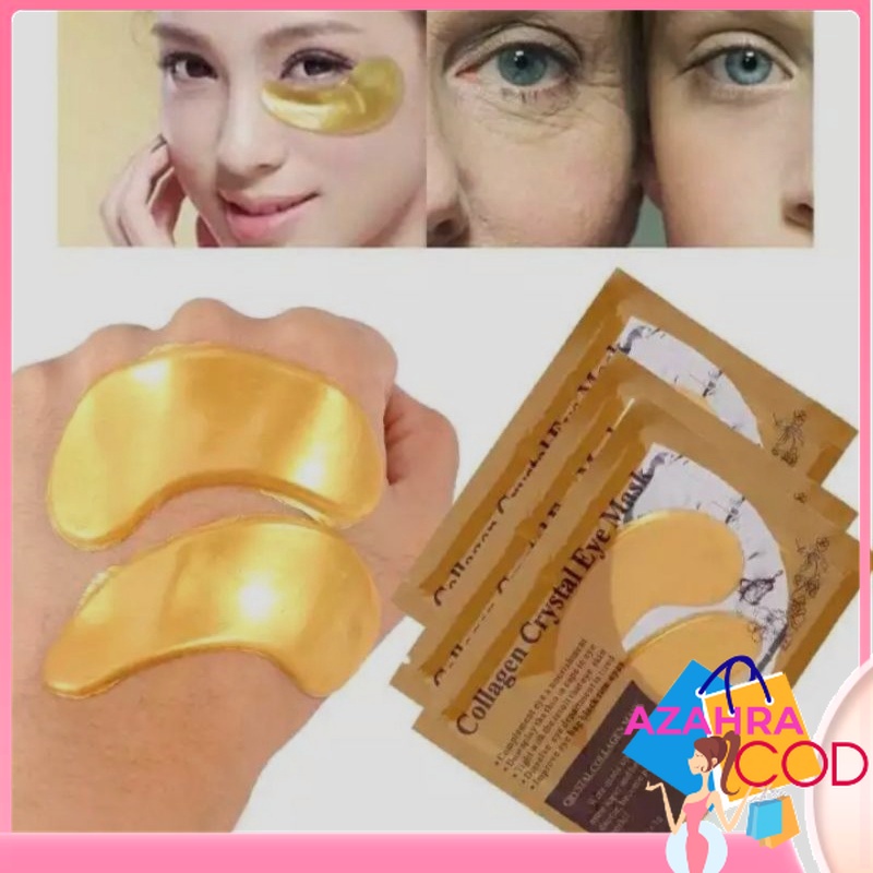 Jual AZAHRA Masker Mata Collagen /Collagen Crystal Eye Mask/ Masker ...