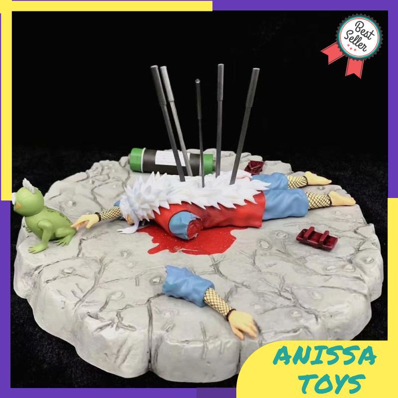Jual Action Figure Naruto Set Figur Naruto Statue Jiraiya Dead PVC ...