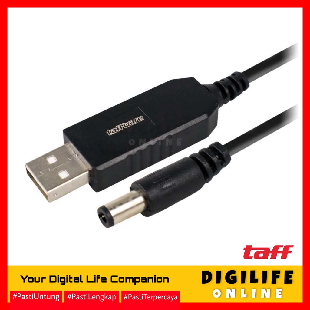 Jual Kabel USB Converter Adapter Power Boost Line DC 5V to DC 9V Cable ...