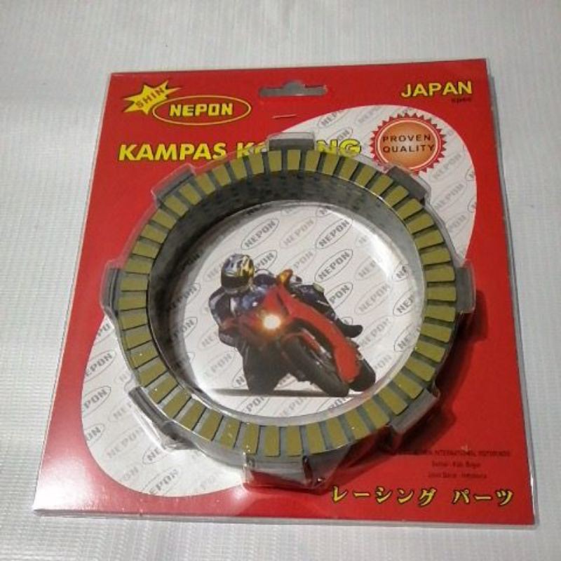 Jual KAMPAS KOPLING RACING GL 100 GL PRO MEGA PRO TIGER PRO NEOTECH ORIGINAL NEPON | Shopee ...