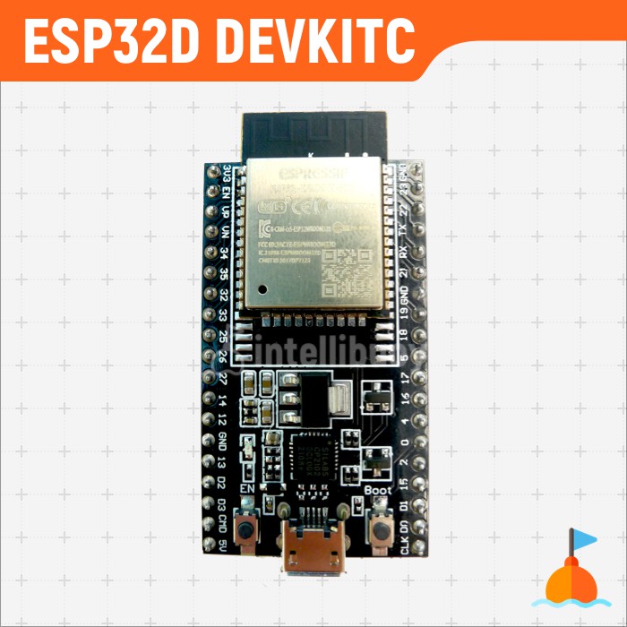 Jual ESP32 DevKitC V4 WROOM 32D BLE WIFI | Shopee Indonesia