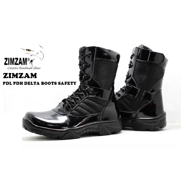 Jual Sepatu PDL PDH DELTA BOOTS SAFETY TNI POLRI Terlaris Murah ...