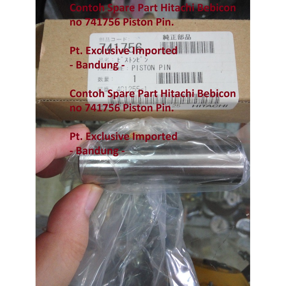 Jual Hitachi bebicon piston pin p/n 754704 20 hp 20hp / 15 kw 15kw ...