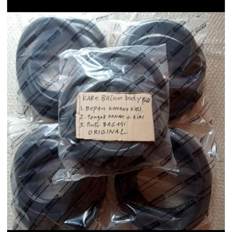 Jual karet balon karet peredam pintu mobil pintu bagasi toyota yaris ...
