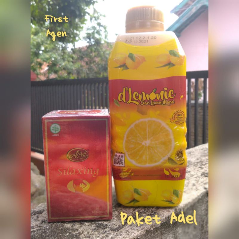Jual PAKET ADEL 30 HARI ( AIPELL SILAXING + D'LEMONIE) | Shopee Indonesia