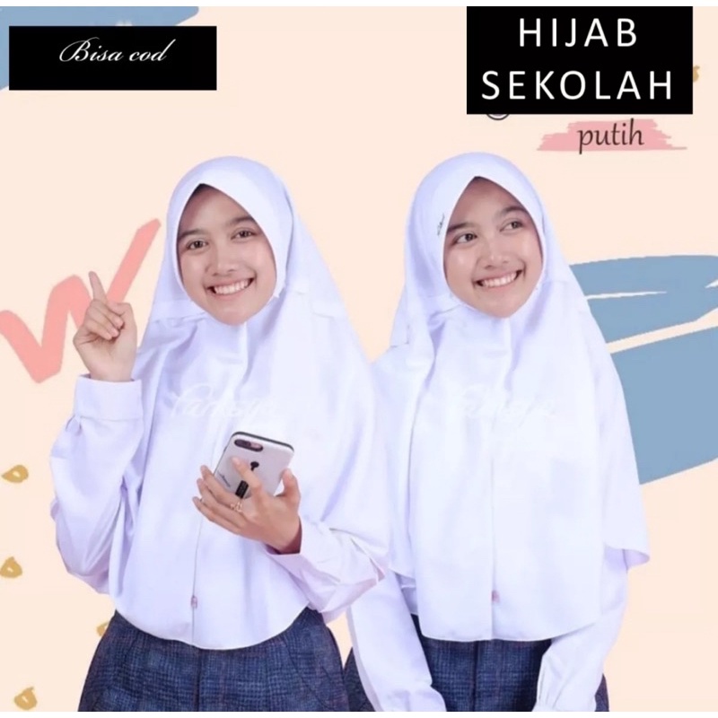 Jual Bergo Instan Rabbani / Kerudung Serut Anak Sekolah / Kerudung Anak ...