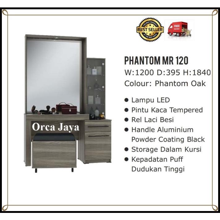 Jual Meja Rias Terbaru Avanti Phantom Mr 120 | Shopee Indonesia