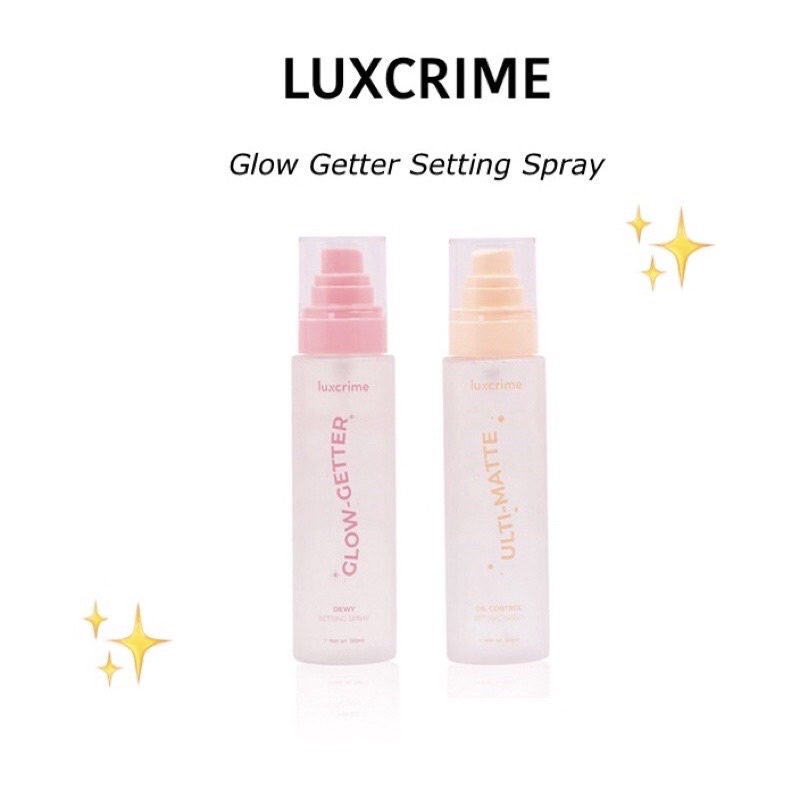Jual luxcrime setting spray | Shopee Indonesia