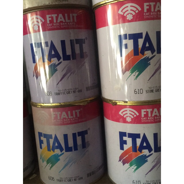 Jual FTALIT CAT BESI 600 SERIES 1KG | Shopee Indonesia