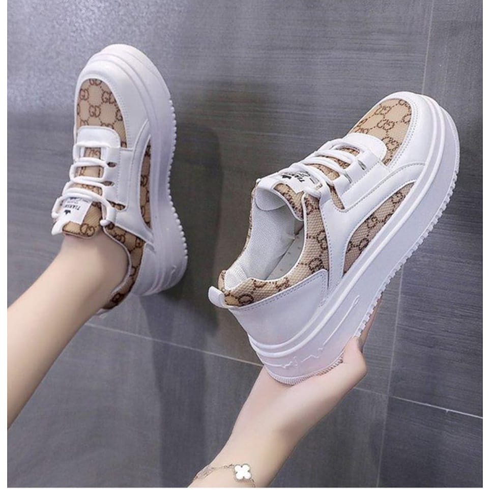Jual Sepatu Sneakers Wanita Fhasion Sepatu Cantik Sneakers Korea GD ...