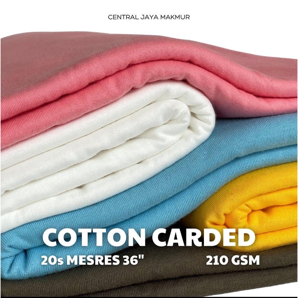 Jual KAIN COTTON CARDED | Shopee Indonesia Jual KAIN COTTON CARDED | Shopee Indonesia