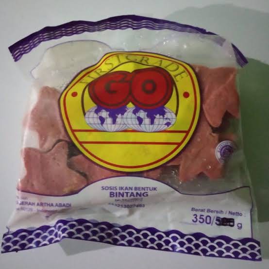 Jual Sosis ikan bentuk bintang Merk GO | Shopee Indonesia