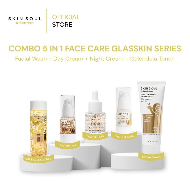 Jual [FREE GIFT] Skin Soul Glas Skin Series 5 IN 1 | Shopee Indonesia