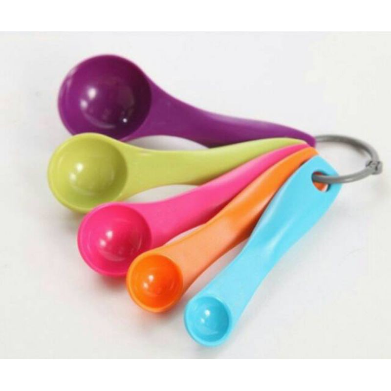 Jual Sendok takar set 5 in 1 multifungsi serbaguna ukur bumbu dapur ...