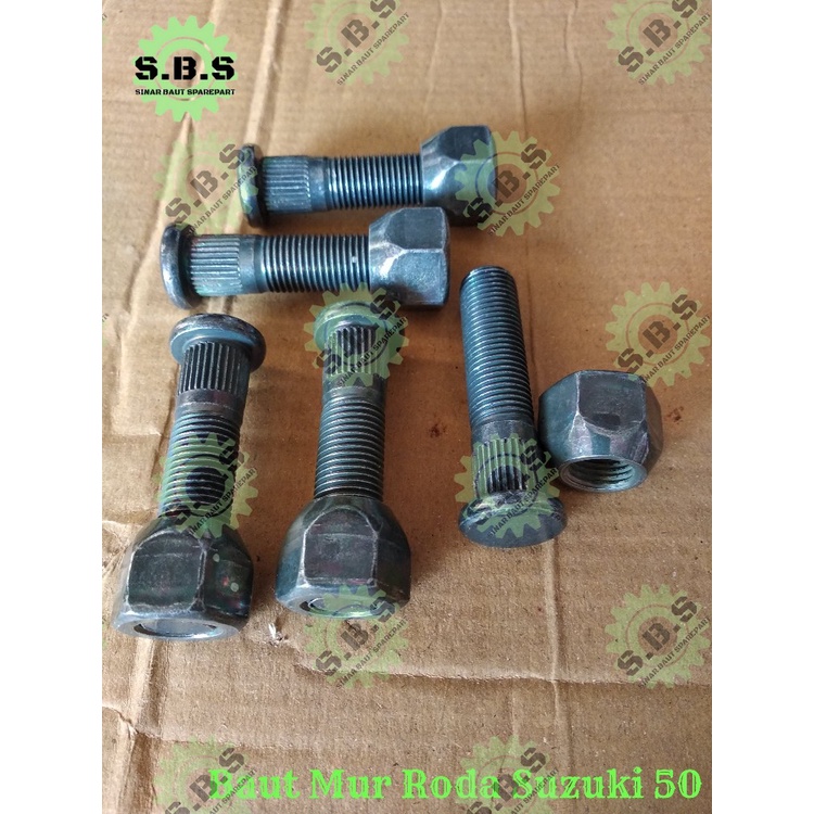 Jual BAUT + MUR RODA SUZUKI PANJANG & PENDEK | Shopee Indonesia