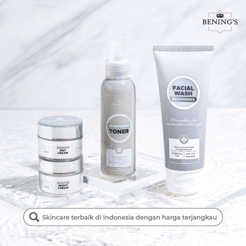 Jual BENINGS PAKET BRIGHTENING BPOM | Shopee Indonesia Jual BENINGS PAKET BRIGHTENING BPOM | Shopee Indonesia