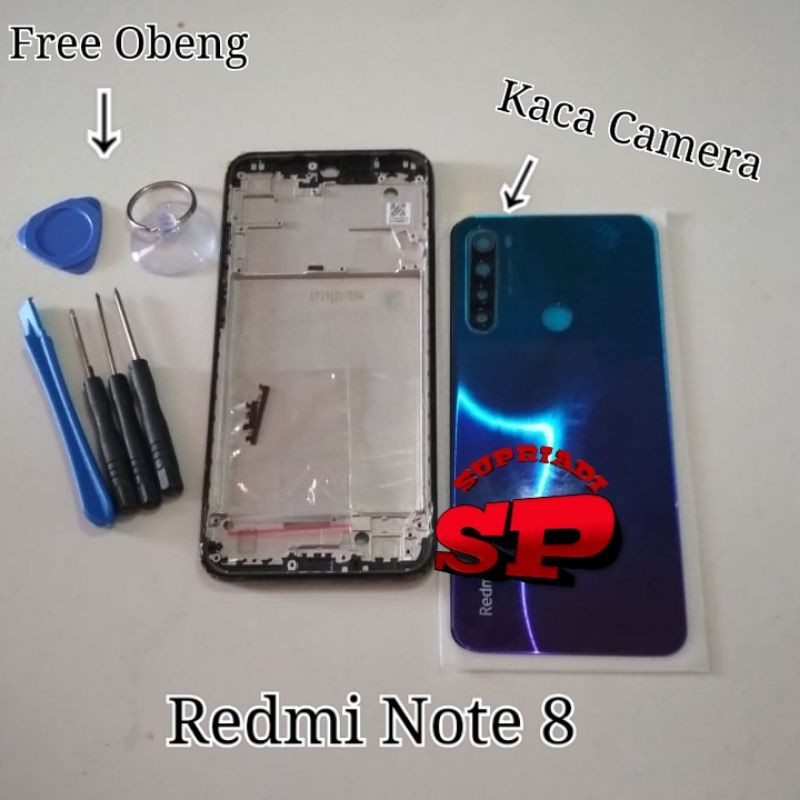 Jual PAKET LENGKAP HOUSING KESING CESSING XIOAMI REDMI NOTE 8 NOTE8 ...
