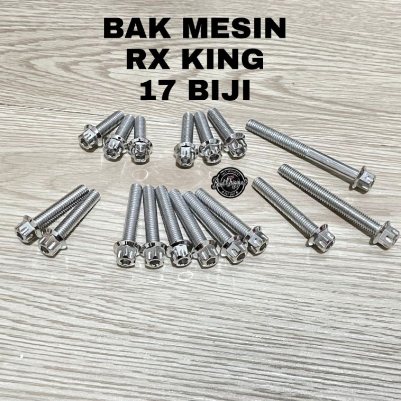 Jual baut probolt new model rx king rx z rxk stainless stell 2 kunci ...