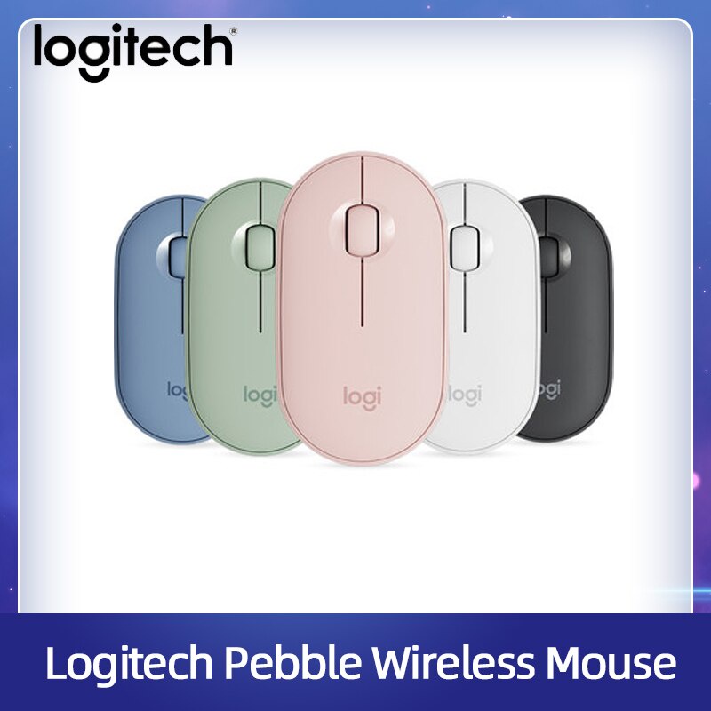 Jual Logitech M350 Pebble Mouse Wireless BLUETOOTH Minimalis ORIGINAL ...