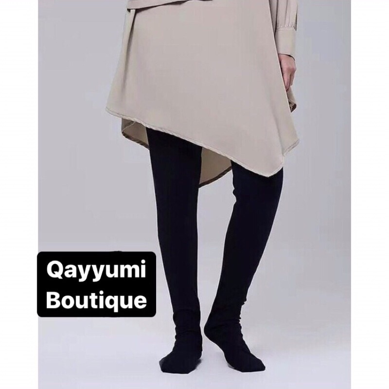 Jual QAYYUMI - LEGGING WUDHU PREMIUM KAOS SOFT RAYON / leging muslimah ...