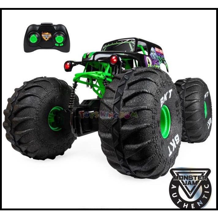Jual Mobil Remote Control Monster Jam Rc Car Mega Grave Digger Scala 1: ...