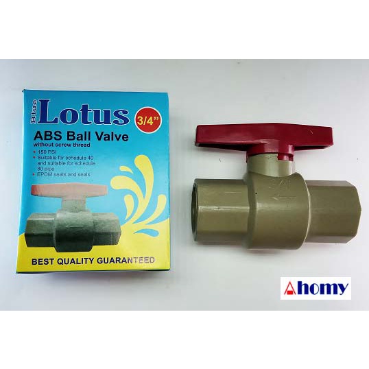 Jual ball valve pvc 3/4" lotus | Shopee Indonesia