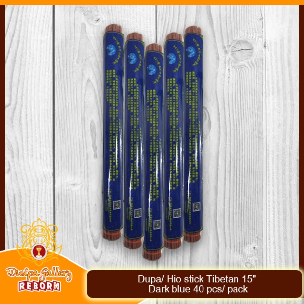 Jual Dupa/ Hio stick Tibetan 15" Dark blue 40 pcs/ pack | Shopee Indonesia